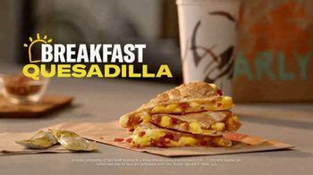 Taco Bell Breakfast Quesadilla Tv Spot Reconsider This Whole Morning
