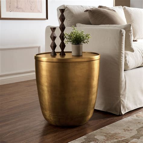 Viora Metal Storage Side Table Modway