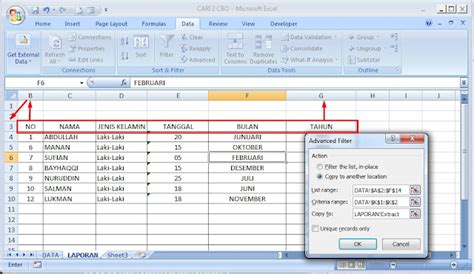 Cari Data Combobox Bertingkat Kampus Office