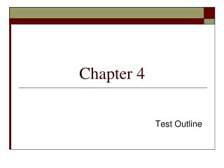 PPT Chapter 4 PowerPoint Presentation Free Download ID 9733251