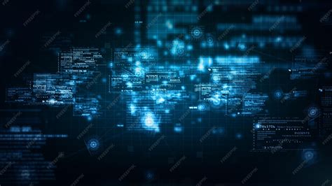 Premium Photo Technology Digital Big Data Connection Digital