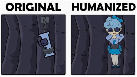 Original Vs Humanized Alphabet Lore By Hi Ani Comparison Part 2 Youtube