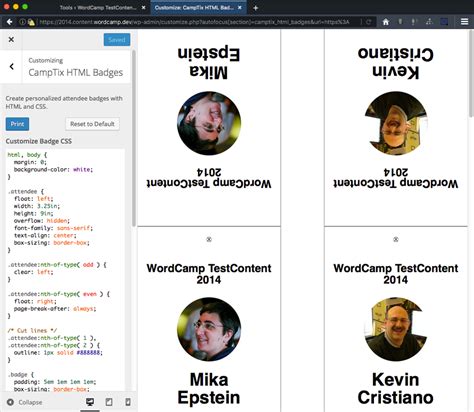 Personalized Badges With Htmlcss Make Wordpress Community