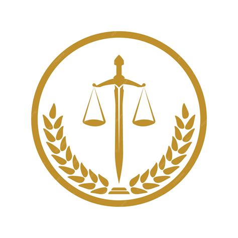 Law Firm Logo And Icon Design Templatevector Premium Vector