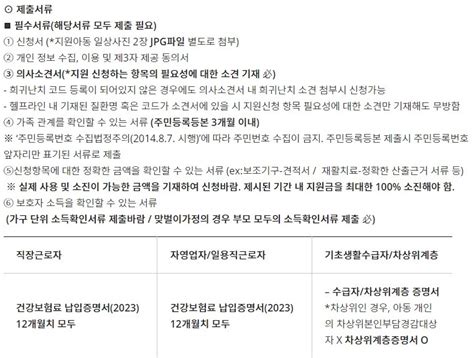 2024 신용카드사회공헌재단 희귀난치어린이 의료비 지원사업 안내보조기기 지원사업 공지사항 경상남도보조기기센터