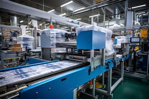 Premium Ai Image Food Packaging Plant With Automated Packing Machine