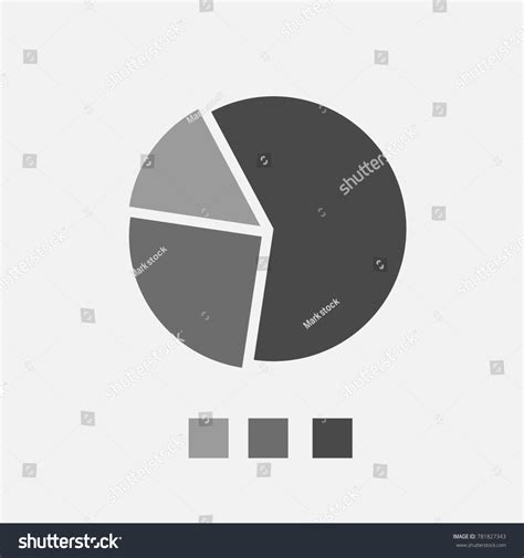 Pie Chart Data Presentation Graph Business Stock Vector Royalty Free Shutterstock