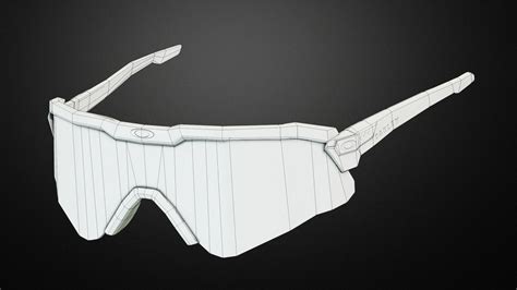 3d Model Oakley M Frame Glasses Vr Ar Low Poly Rigged Cgtrader