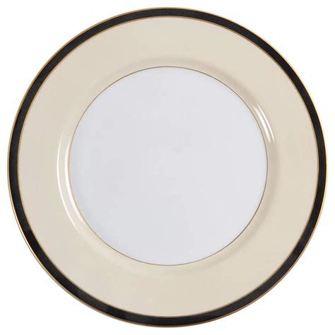 Montmartre Black Dinner Plate By Fitz And Floyd Replacements Ltd