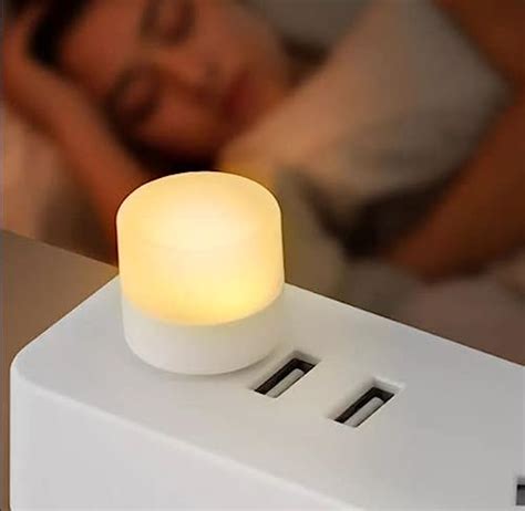 Min Qty Digilio Usb Lights By Night Plug In Mini Led Bulb Portable Compact Night Light