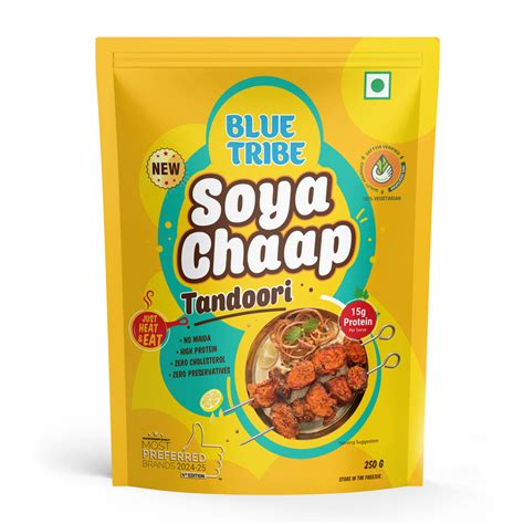 Soya Chaap Blue Tribe Foods