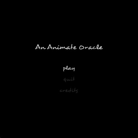 An Animate Oracle By Ichor And Honey