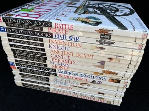 Sold At Auction Large Lot Of Dk Hardcover Eyewitness Books