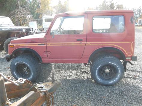 1985 Suzuki Samurai Hardtop For Sale In Lebanon Or