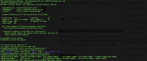 How To Deploy A Website To A Remote Server Using Git Hackernoon