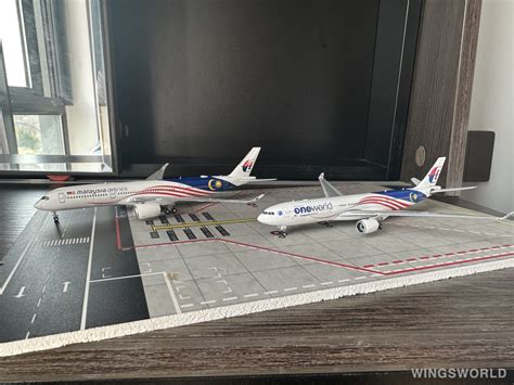 Ng Models 1 400 Airbus A350 900 Malaysia Airlines 马来西亚航空 Ng39002 9m Mag 的照片 作者 Royalcyn 飞机模型世界资料库