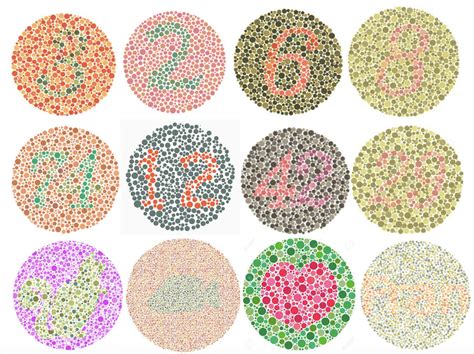 Color Blind Test Numbers