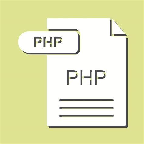php vector icon 21448864 vector art at vecteezy