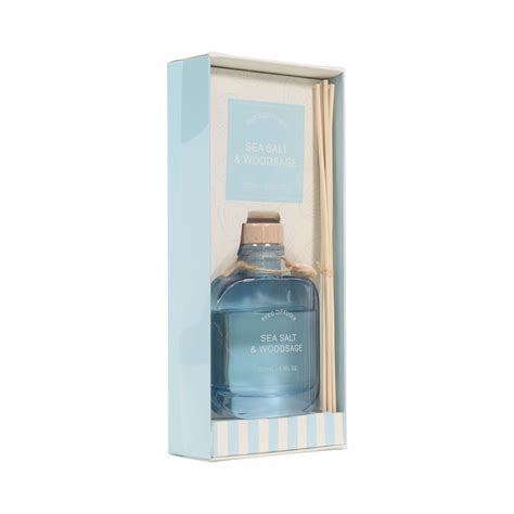 Sea Salt And Woodsage Shell Reed Diffuser Homebase