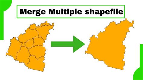Step By Step Guide To Merging Selected Features In A Shapefile