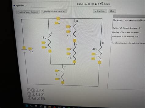Solved He Circuit At Left Is A Puzzle To Completely Solve Chegg Com