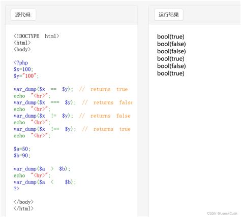 【php入门】五、运算符 phpak csdn博客