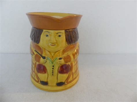 Lot 186 Vintage 1950s Toby Character Cookie Jar Hidden Treasure
