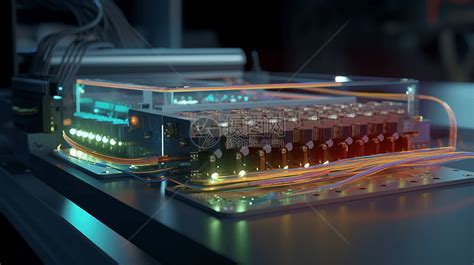 光纤模块实验室图片素材 正版创意图片600097928 摄图网