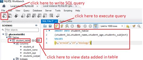Mysql Insert Query Important Steps