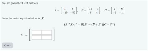 Solved You Are Given The Chegg Com
