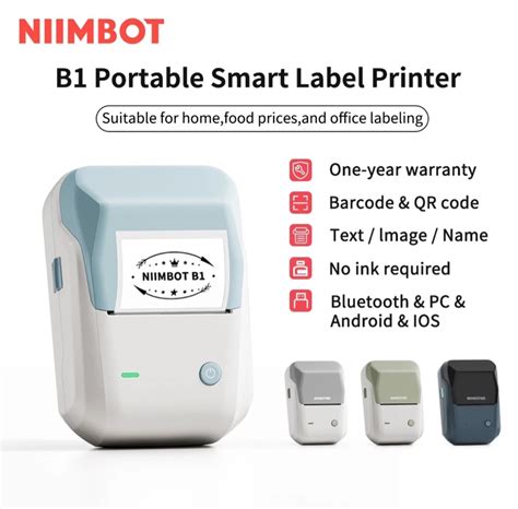Niimbot B Label Printer Everything Else Others On Carousell