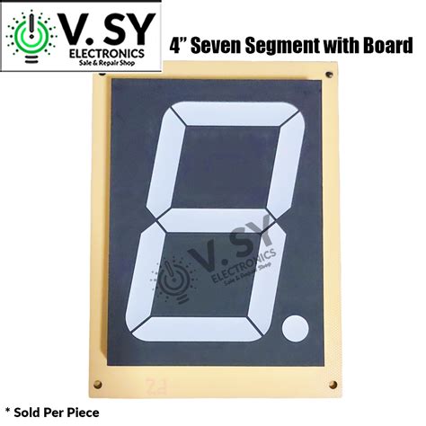 4 Inches Seven Segment Anode With And Without Board Lazada Ph