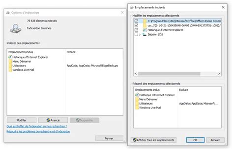 Désactiver Lindexation Des Fichiers Pour Accélérer Windows