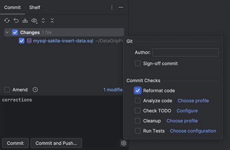 Reformat And Rearrange Code Datagrip Documentation