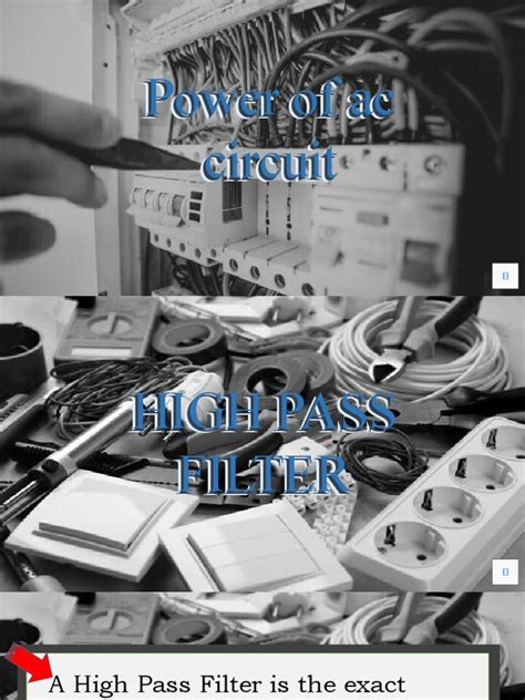 High Pass Filters Pdf Low Pass Filter Electronic Filter