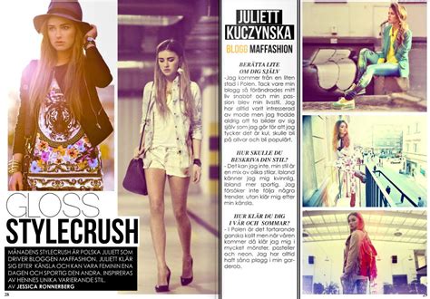 GLOSS MAGAZINE 05/12 | MAFFASHION