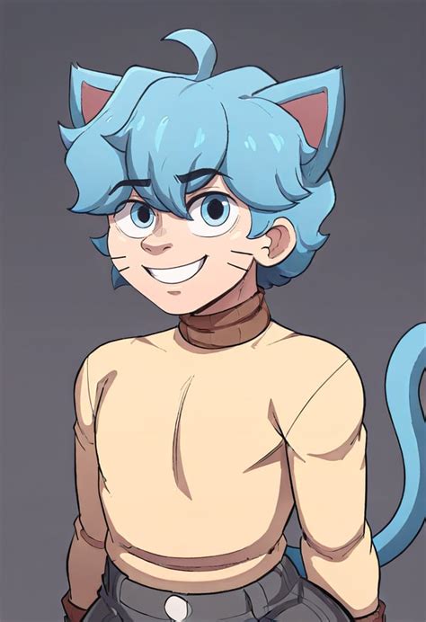 Gumball Watterson Human Blackwhiplash Tensorart Tensorart