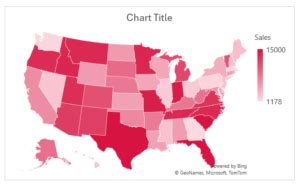 How To Create A Filled Map Visual In Excel INDZARA