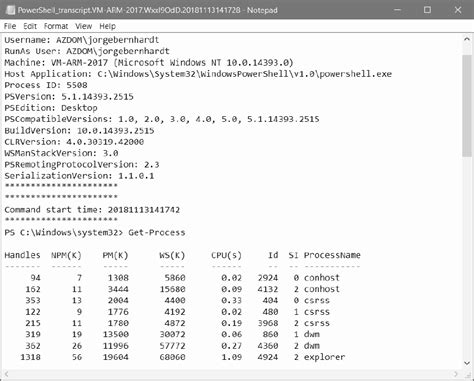 How To Audit Powershell Usage Using Transcription · Jorge Bernhardt How To Audit Powershell Usage Using Transcription · Jorge Bernhardt