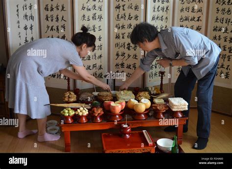 The Uncle Jin Hong Park And His Wife Young Hee Baek Provide Water