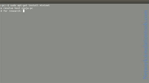 Installation Of Mininet In Windows10 Network Simulation Tools