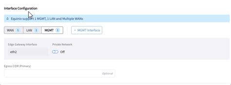 Deploying Aviatrix Secure Edge On Equinix Network Edge Documentation