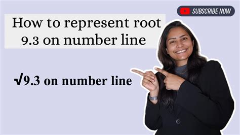 How To Represent Root 9 3 On Number Line Rational Numbers Number System Youtube