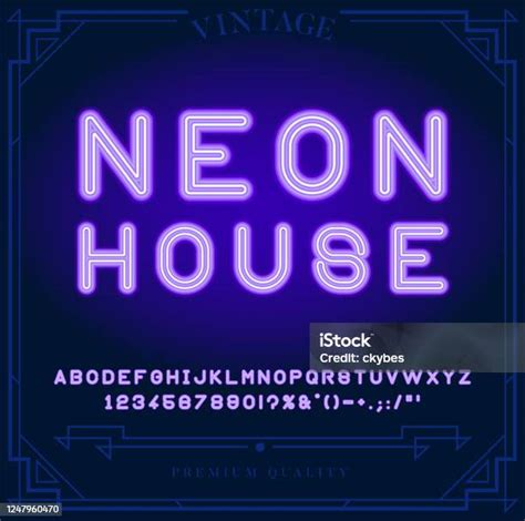 밝은 네온 알파벳 문자 숫자와 기호 벡터에 로그인합니다 야간 쇼 나이트 클럽 0명에 대한 스톡 벡터 아트 및 기타 이미지 0명 Cabaret 나이트클럽 Istock