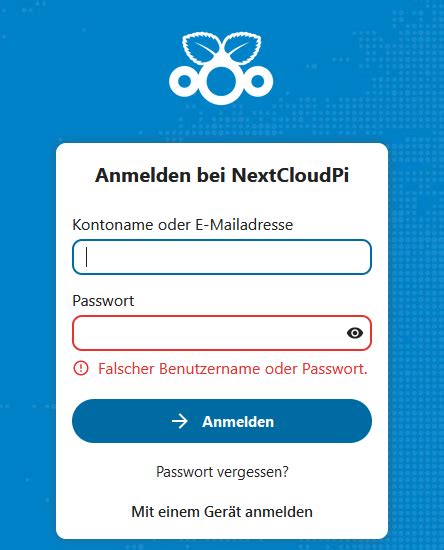 Ohne Aktivierungsseite Kein Ncp Passwort Support Nextcloud Community