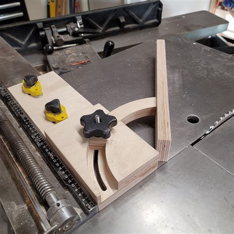 Diy Any Angle Miter Gauge Rwoodworking
