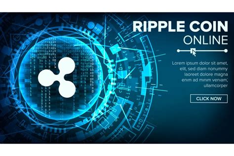 Ripple Abstract Technology Background Vector Binary Code