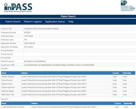 🌟 Patented A Groundbreaking Iot System For Cheating Detection And System Thereof Deepak