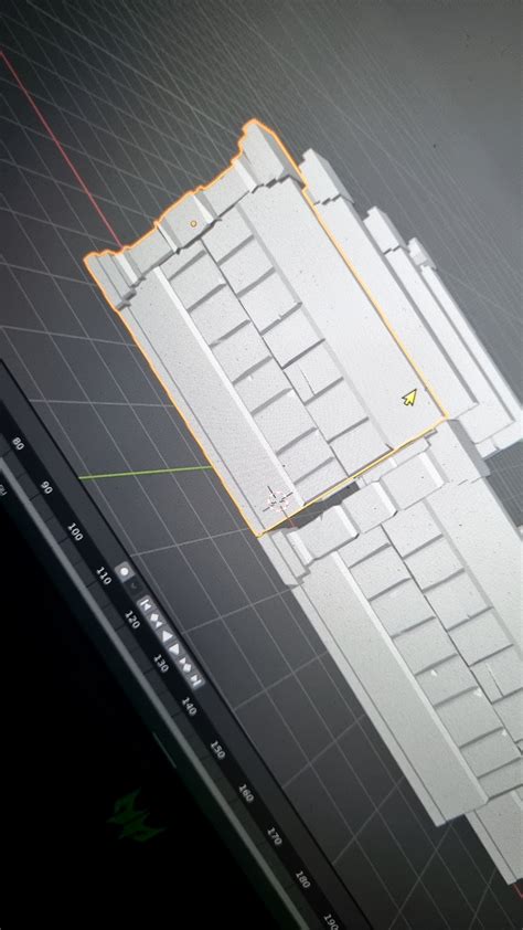how do unjoin objects please i want to separate my column from my wall