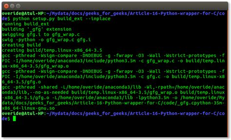 使用 SWIG 为 Python package C C Set 码农参考